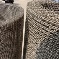 Quality SS304 / SS316 Gi Crimped Wire Mesh High Precision Industrial Filter for sale