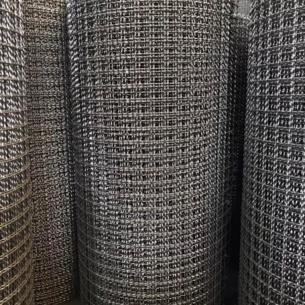 Quality Ss Double Crimped Wire Mesh Screen Mesh For Mining And Quarrying for sale