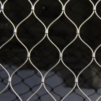 China Fire Resistant Wire Rope Mesh with High Temperature Stability for sale
