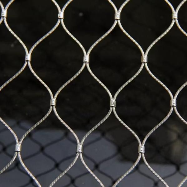 Quality Fire Resistant Wire Rope Mesh with High Temperature Stability for sale