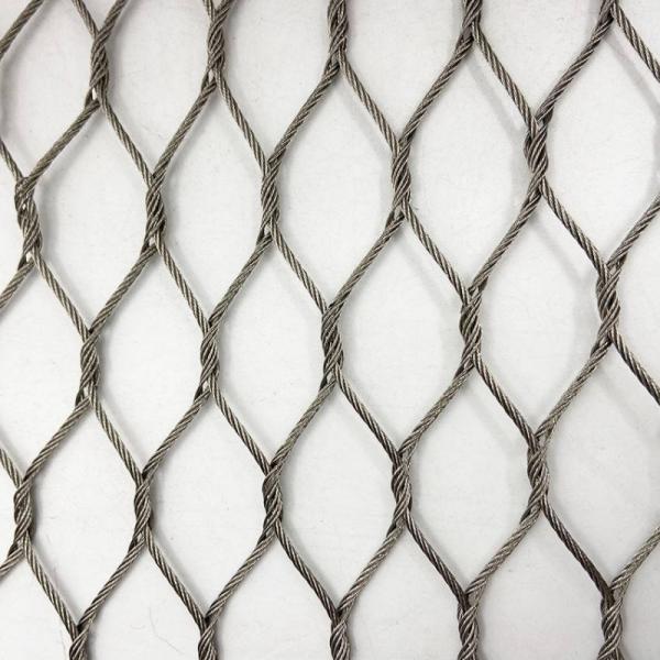 Quality Animal Friendly Wire Rope Mesh With Soft Flexible Structure Zoo Wire Mesh for sale