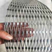 Quality Greening Compatible Wire Cable Mesh With Plant Friendly Surface for sale
