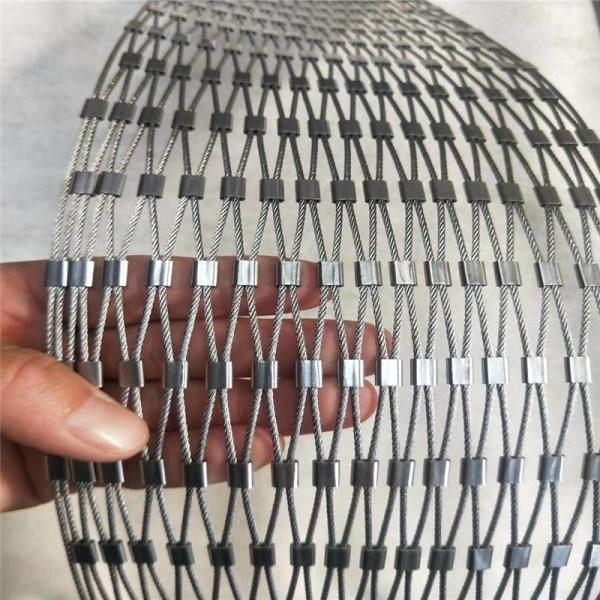 Quality Greening Compatible Wire Cable Mesh With Plant Friendly Surface for sale