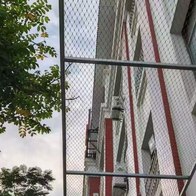 China Impact Resistant Wire Rope Mesh With Low Maintenance For Stadium And Bridge Anti Throwing for sale