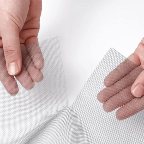 Quality 18x18 Pollen Proof Invisible Window Screen Mesh Friendly To People With for sale