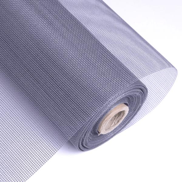 Quality 2.2M * 25M Pleated Fiberglass Screen Mesh Folding For Sliding Window OEM for sale