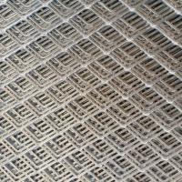 China Galvanized Expanded Metal Lath, Dimpled Self-Furring Sheet for sale