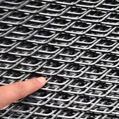 China Stainless Steel 304 Expanded Metal Mesh Diamond Opening Walkway Flooring Grating for sale