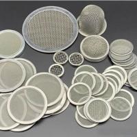 Quality 304 316 316L Stainless Steel Filter Disc Round and Square Custom Processing for sale