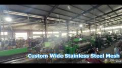 2 Meters Wide Stainless Steel Welded Mesh – Custom Sizes for Your Project