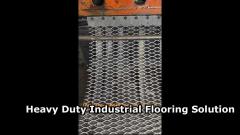 Heavy Duty Expanded Metal Mesh – 8mm Thick, 6m Length, Walkway Grating for Industrial Flooring