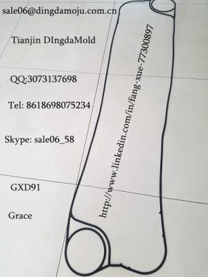 China Tranter GXD91 Rubber gasket for plate heat exchanger made in China for sale