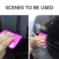 China 7.5cm PPF Tool Pink Plastic Window Film Installation Tools for sale