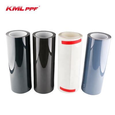 China Hot Selling Car Lamp Headlight Tint Film Air Bubble Free TPU Car Headlight Lamp Film for sale