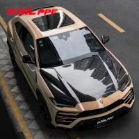 Quality 1.52*15M GLOSSY CAR DECORATION FILM KMLPPF TPU PPF CARBON FIBER FILM HOT SALE for sale