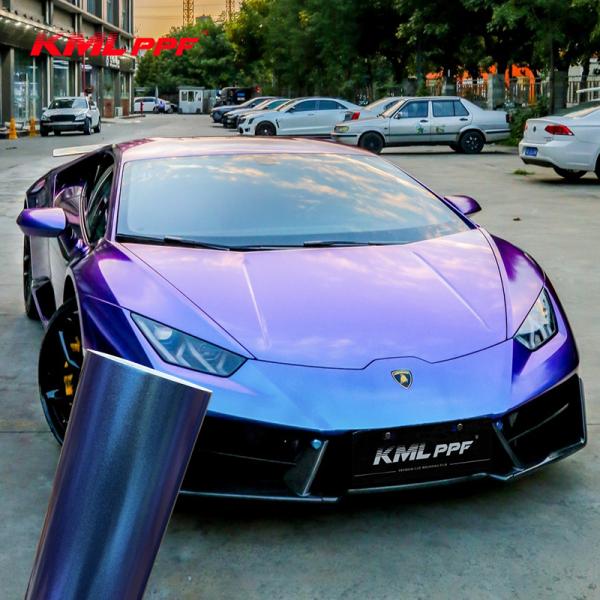 Quality Popular Vinyl Wrap Chameleon Series PET PPF 7.5mil Self Healing Color Changing UV Proof Anti Scratch Car Body PPF for sale