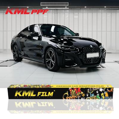 China TPU Auto Paint Protection Film Black Colored Vehicle Paint Protection Wet Ppf for sale