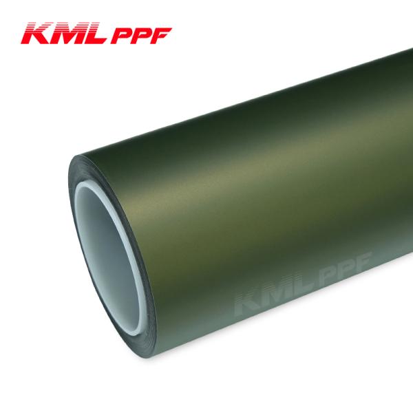 Quality 8.5Mil 10Mil Auto Paint Protection Film Self Repairing Gray Blue TPU Satin Ppf Wrap for sale