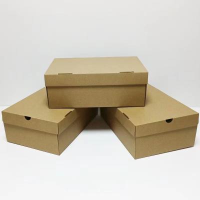 China Foldable Corrugated Nike Shoe Packaging Box Paper Board Wholesale Various Sizes for sale