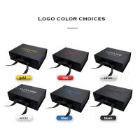 China Customized Black Magnetic Shoe Box Paperboard Fancy Packaging Box for sale