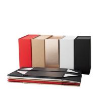 China Customized Black Magnetic Shoe Box Paperboard Fancy Packaging Box for sale