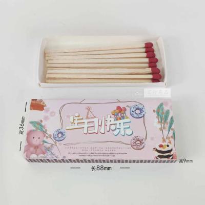 China Paperboard Cigar Packaging Box Luxury Black Match Stick Box for sale