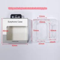 China Custom Different Shape Fancy Packaging Box With Hook For Airpod Cases for sale
