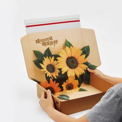 Cina Cartelloni cartone ondulato scatola di spedizione nastro a doppio lato in vendita