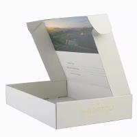 China Cardboard Paper Clothing Packaging Boxes Foldable For Handbag for sale