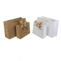 China Coated Paper Custom Printed Gift Bags With Handle Offset printing for sale