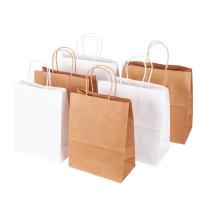 China Coated Paper Custom Printed Gift Bags With Handle Offset printing for sale
