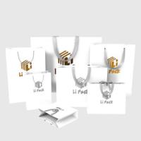 China Coated Paper Custom Printed Gift Bags With Handle Offset printing for sale