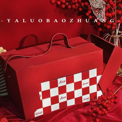 Cina Confezione rigida per cioccolato di 3 livelli, polifunzionale riutilizzabile con coperchio in vendita