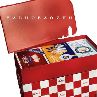 Cina Confezione rigida per cioccolato di 3 livelli, polifunzionale riutilizzabile con coperchio in vendita