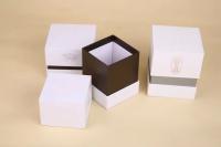 China Logo Printed Candle Packaging Box Recyclable With EVA Insert for sale