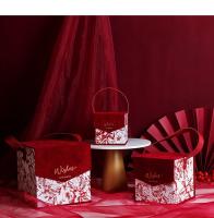 China Magnetic Cube Rigid Packaging Box Multifunctional With EPE Foam for sale