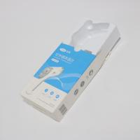China Simple Electronics Packaging Box With Hot Stamp Foil Surface Finish For Protection for sale