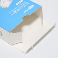 China Simple Electronics Packaging Box With Hot Stamp Foil Surface Finish For Protection for sale