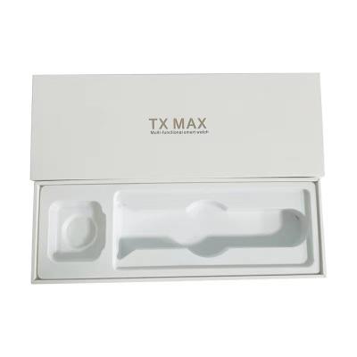 China Smart U9 Watch Electronics Packaging Box Foldable Closure Recyclable Customized for sale