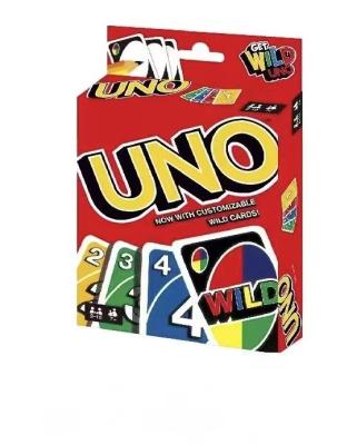 China Offsetprinting Op maat gedrukte UNO-kaarten met glanzende/matte laminatie Te koop