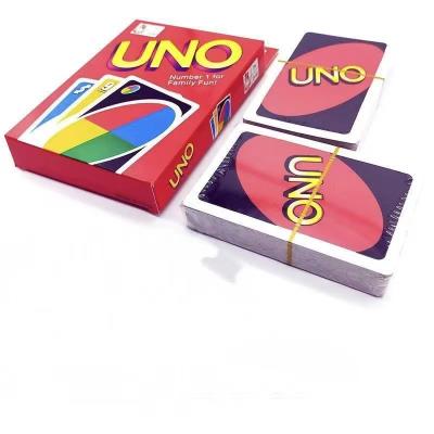 China Offsetprinting Op maat gedrukte UNO-kaarten met glanzende/matte laminatie Te koop