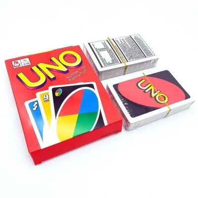 China Offsetprinting Op maat gedrukte UNO-kaarten met glanzende/matte laminatie Te koop