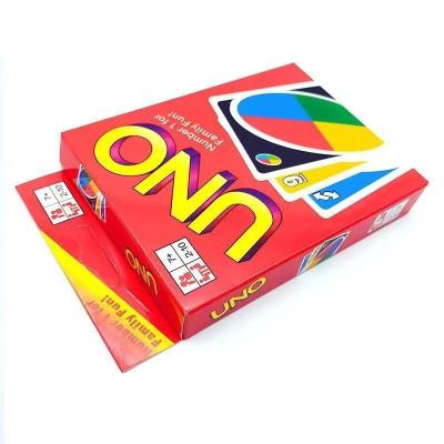 China Offsetprinting Op maat gedrukte UNO-kaarten met glanzende/matte laminatie Te koop