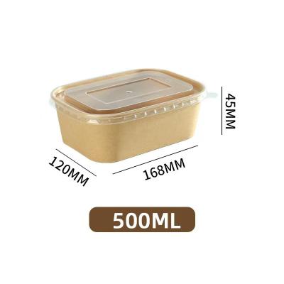 Cina Scatola di imballaggio alimentare personalizzata con carta usa e getta per il pranzo sushi bento in vendita