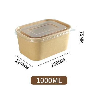 Cina Scatola di imballaggio alimentare personalizzata con carta usa e getta per il pranzo sushi bento in vendita