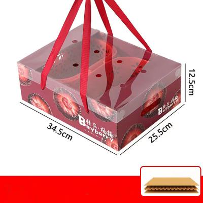 Cina Scatole di cartone per imballaggi di frutta e verdura con opzioni di stampa CMYK / Pantone in vendita