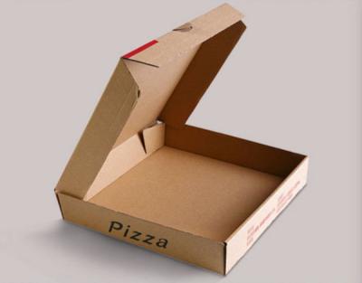 China Custom Eco Friendly Disposable Food Packaging Boxes Hamburg Pizza Box Manufacturers CMYK/Pantone Printed for sale