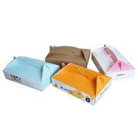 China Macaron Bakery Box Biscuits Cookie Donuts Food Packaging Boxes Manufacturers for sale