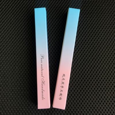 China Custom Eyebrow Pencil Paperboard Cosmetic Packaging Box with Quick Production Time / Glossy Finish for sale