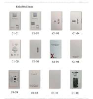 China Electronics Modern Luxury Battery Packaging Box Hot Stamp Foil Rigid Boxes for sale